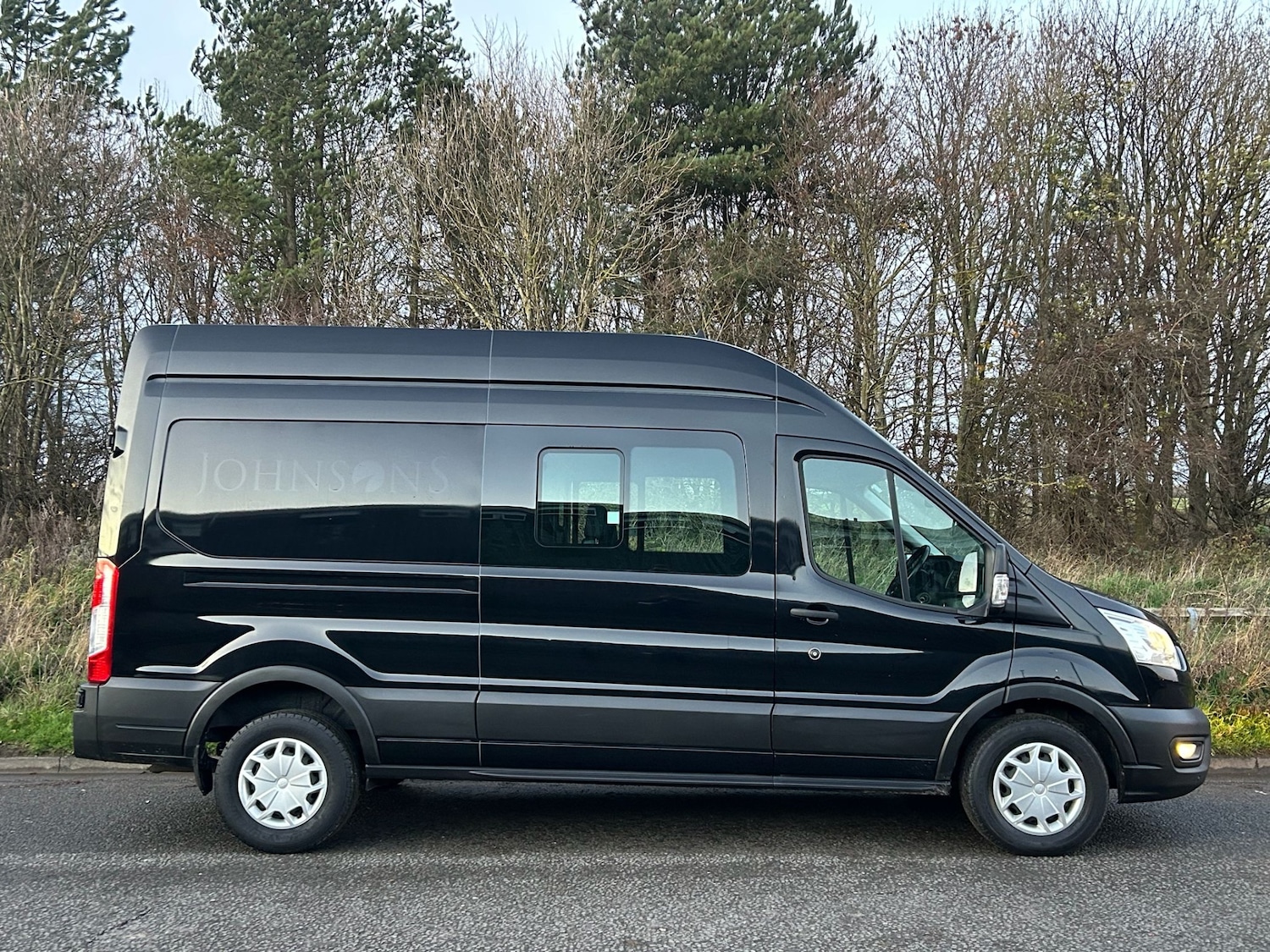 (71) FORD TRANSIT 350 Trend Auto L3H3 Lwb High Roof Crew Van 6 Seater ...